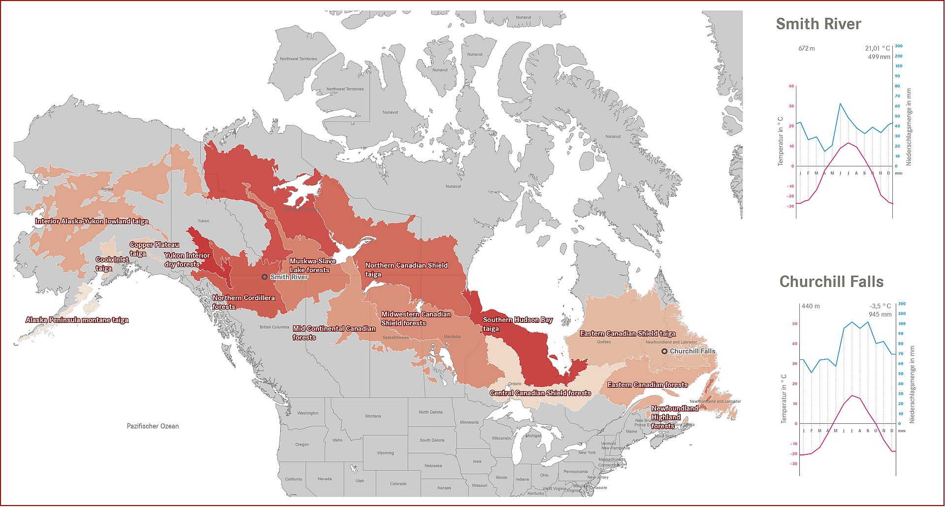 Kanada und Alaska - Boreale Zone | Weltwald Freising